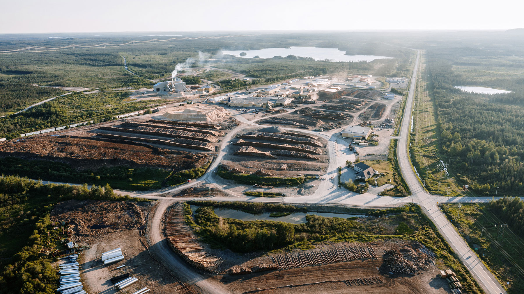 Usine de sciage au Québec | Scierie Barrette-Chapais